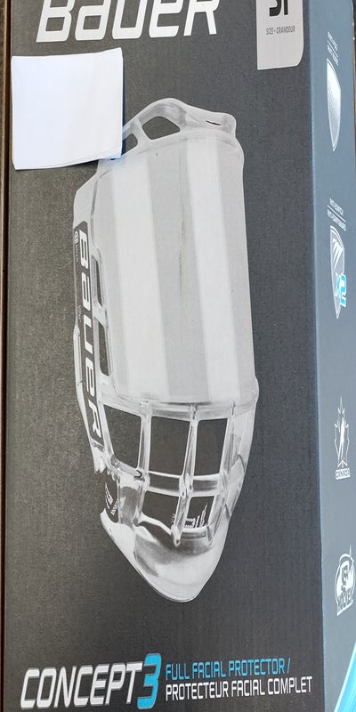 Bauer Concept 3 Full Shield Cage | SidelineSwap