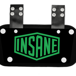 Brand New Drippy Backplate for Football. Black Wolf Football Backplate ...