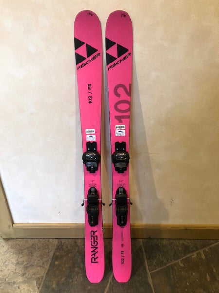 Fischer Ranger FR 102 Skis With Bindings 156cm 1101017 | SidelineSwap ...