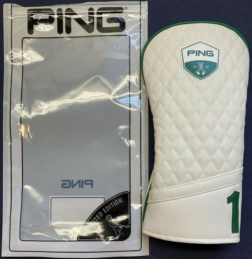 PING Limited Edition Heritage Driver Cover Headcover White MINT! #76103 ...