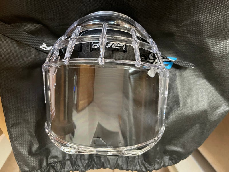 Used Large Bauer Re-Akt 150 Helmet + Concept 3 Full Mask | SidelineSwap ...