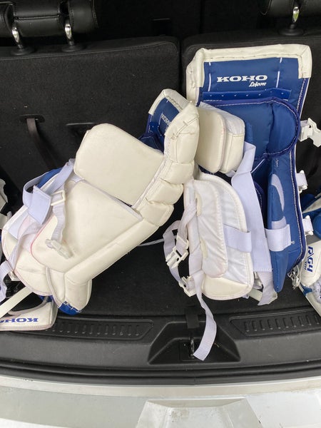 Koho Lefevre Goalie Pad set | SidelineSwap | Buy and Sell on SidelineSwap