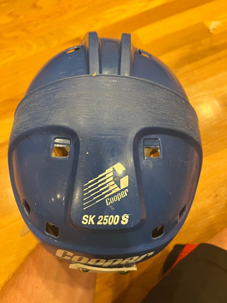 Vintage Rate cooper Hockey Helmet Sk2500 S Small Blue Gretzky Messier ...