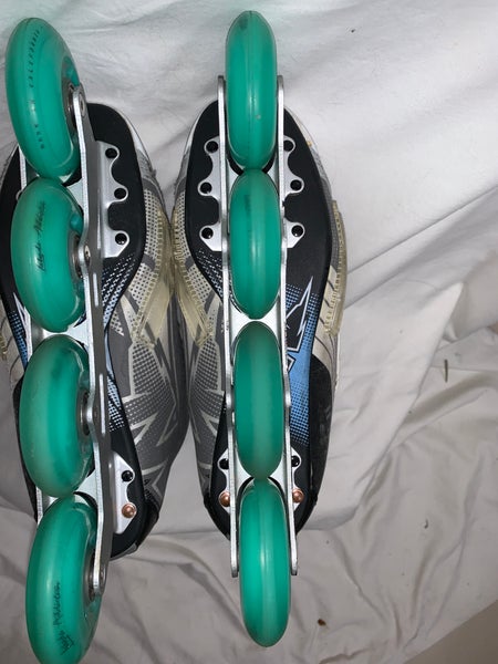 Used Rare Mission Size 9D Inhaler AC4 Inline Skates | SidelineSwap ...