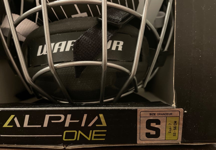 New Warrior Alpha One Helmet With Cage | SidelineSwap | Buy and Sell on ...