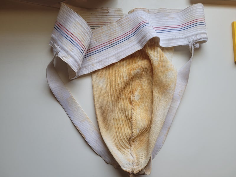 Game Used Jock Jockstrap Athletic Supporter Very Lucky Adult XL ...