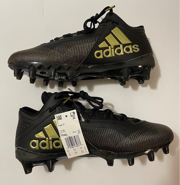 Adidas FREAK 20 SAMPLE Black/Gold Football Cleats Size 10