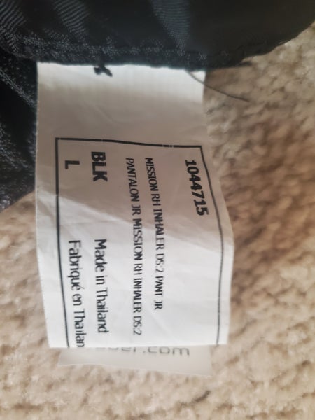 Mission Inhaler DS2 Inline Roller Hockey Pants - Junior Large ...