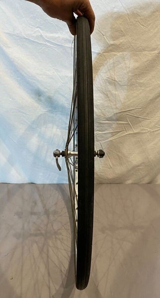 Vintage 27" 36-Spoke Road Bike Front Wheel Rigida Rim Maillard Hub ...