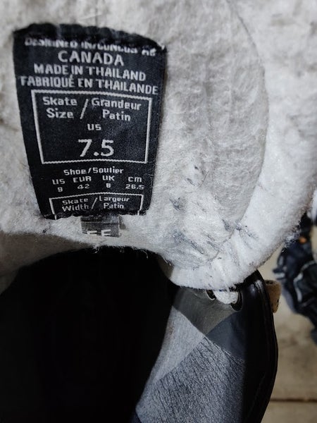 CCM RibCor 50K Pump Hockey Skates Extra Wide Width Size 7.5 ...