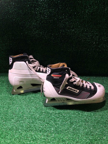 Bauer Supreme 3000 Hockey Goalie Skates | SidelineSwap | Buy and Sell ...