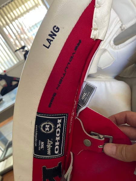 Used 33" Koho Revolution 588 Goalie Leg Pads Pro Stock | SidelineSwap ...