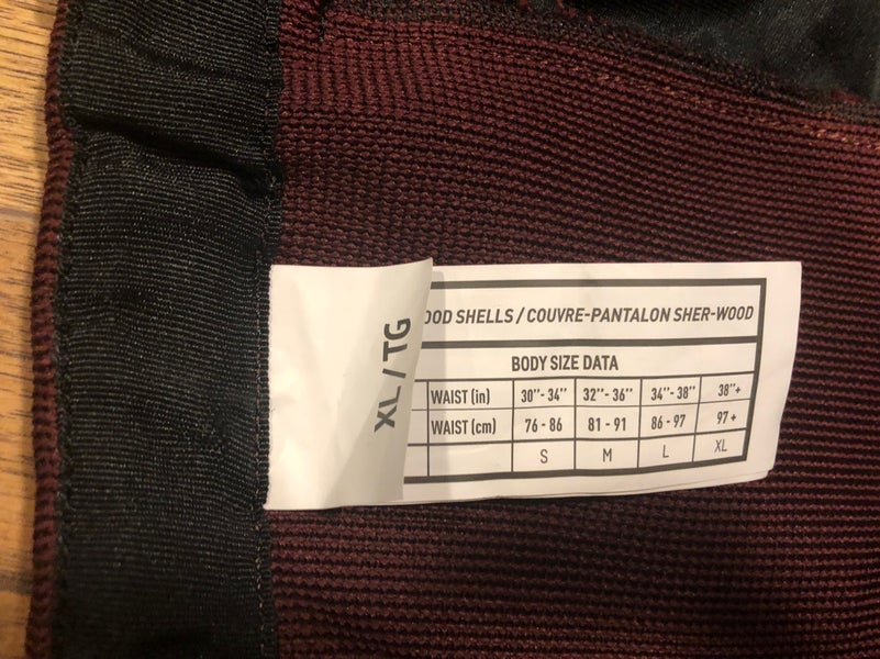 Sherwood Rekker Maroon Hockey Pant Shell | SidelineSwap | Buy and Sell ...