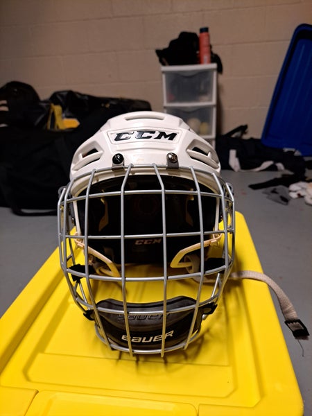 Used Medium CCM Resistance Helmet Pro Stock | SidelineSwap | Buy and ...