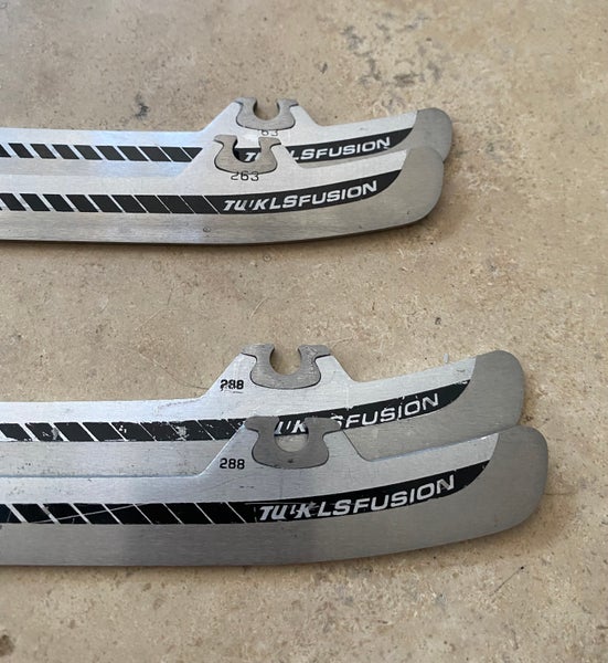 Bauer Tuuk LS Fusion Pair of Replacement Pro Steel Runners Blades 2927 ...