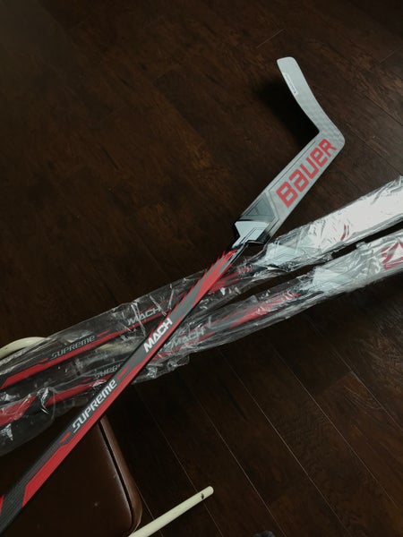 3 pack - Pro Stock Bauer Ultrasonic Skinned as Mach Goalie Sticks - 26 ...