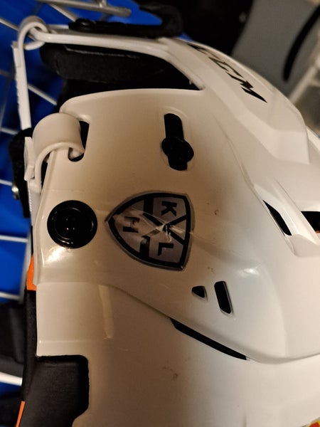 Jokerit KHL Medium CCM Tacks 710 Helmet Pro Stock | SidelineSwap | Buy ...