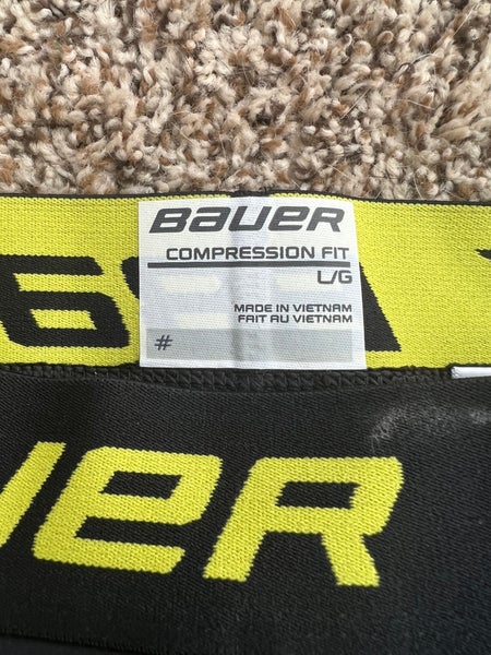 Black New Large Bauer Compression | SidelineSwap | Buy and Sell on ...