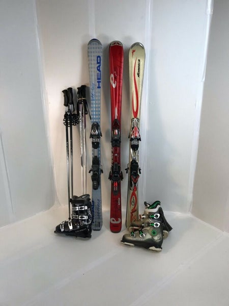 Used Ski Package, Skis, Bindings, Boots & NEW Ski Poles. Custom Fit to Order! | SidelineSwap ...