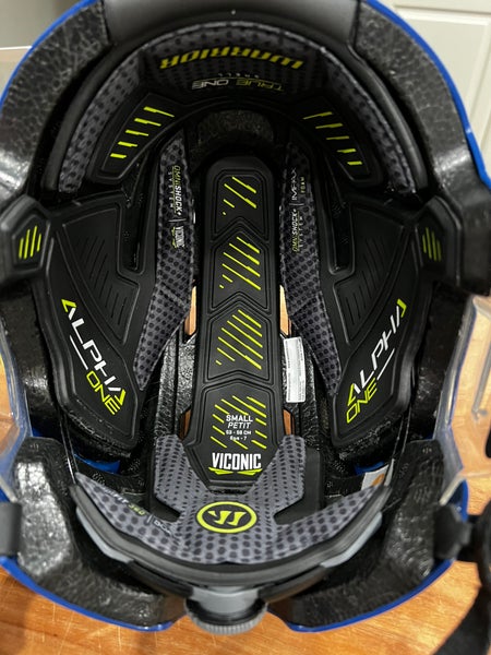 Used Small Warrior Alpha One Helmet | SidelineSwap | Buy and Sell on ...