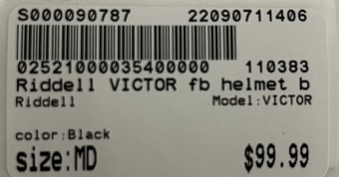 Used Riddell Victor Md Football Helmets | SidelineSwap | Buy and Sell ...