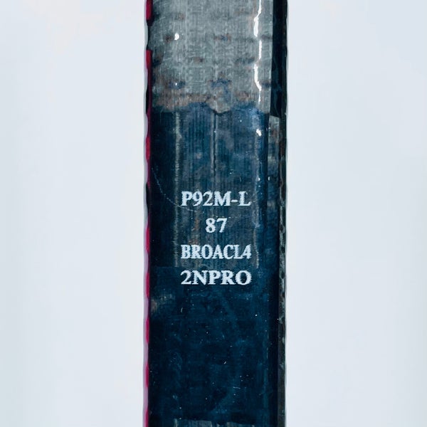 New Custom Brown University Red Bauer Nexus 2N Pro Hockey Stick-LH-P92M ...