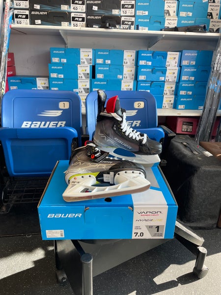 New Bauer Size 7 Vapor Hyperlite Hockey Skates | SidelineSwap | Buy and ...