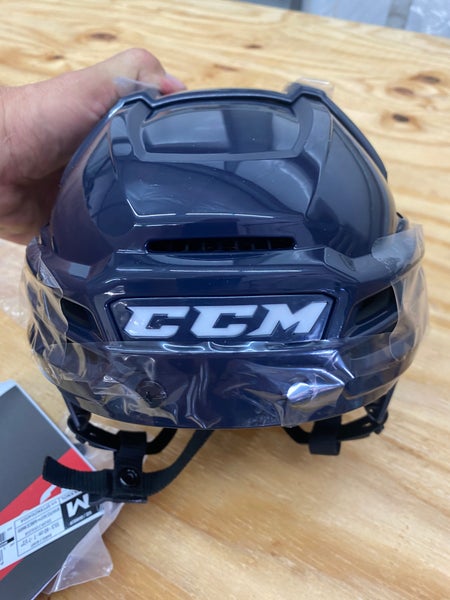 CCM SUPER TACKS X Pro Stock Hockey Helmet Navy Blue Small 8986 ...