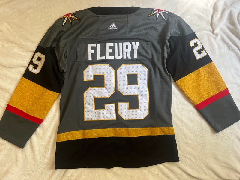 MARC-ANDRE FLEURY VEGAS GOLDEN KNIGHTS 2018 STANLEY CUP ADIDAS HOME ...