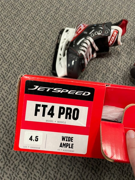 CCM FT4 Pro size 4.5 Wide width skate | SidelineSwap | Buy and Sell on ...