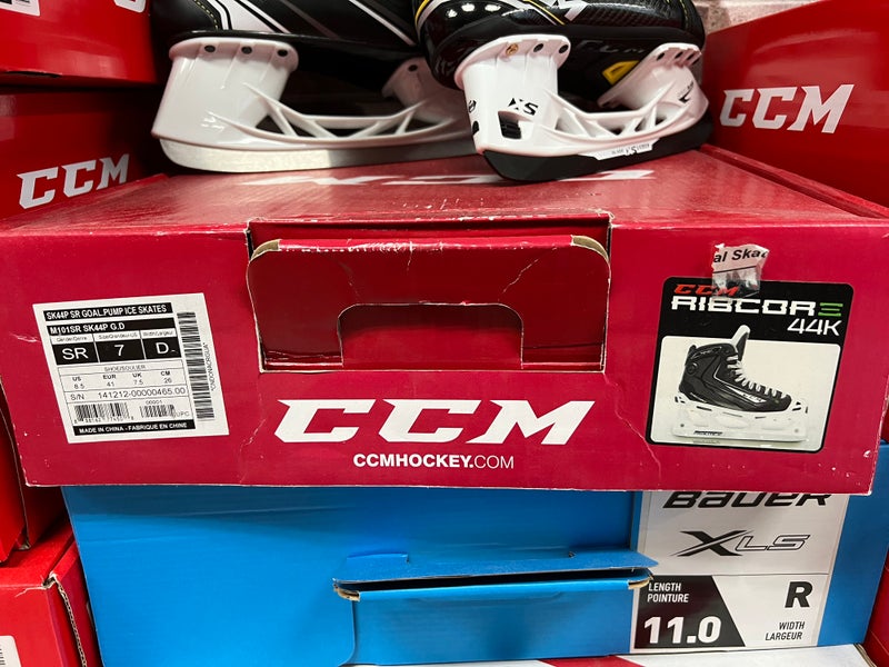 New CCM Size 7 RibCor 44K Hockey Goalie Skates | SidelineSwap | Buy and ...