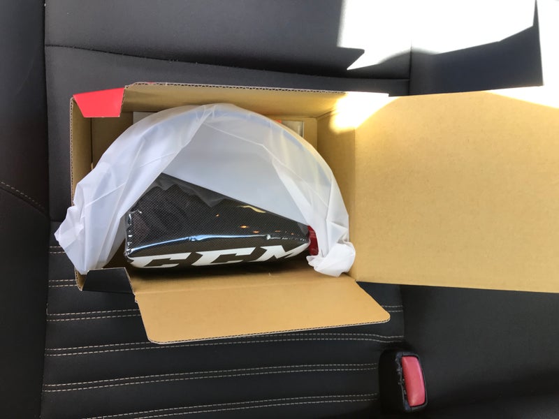 New CCM VR-Pro Straight clear Visor | SidelineSwap | Buy and Sell on ...