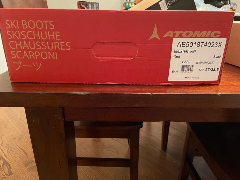 Kid's Used Atomic Redster JR60 Ski Boots 23/23.5 | SidelineSwap | Buy ...