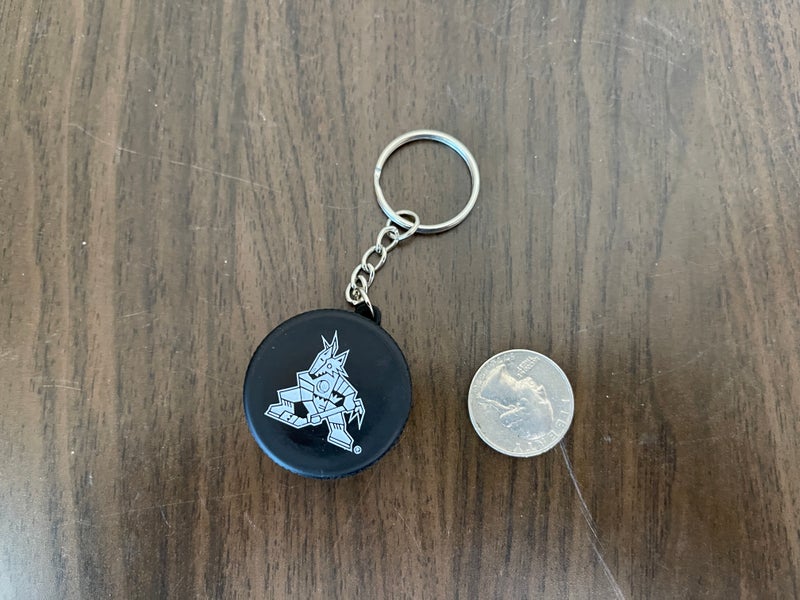 Arizona Coyotes NHL HOCKEY SUPER AWESOME Kachina Logo Mini Foam Puck ...