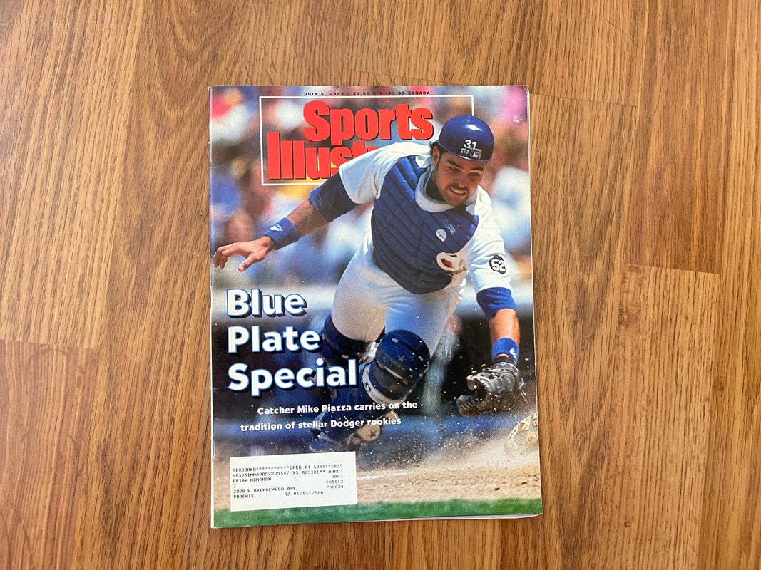Los Angeles Dodgers Jackie Robinson MLB BASEBALL 97 Sports Illustrated Magazine! | SidelineSwap