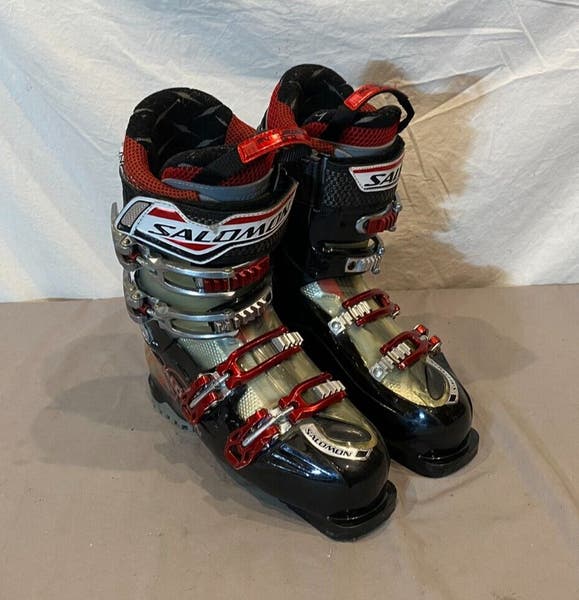 Salomon Mission RS Energyzer 120 High Performance Alpine Ski Boots MDP 25 US 7 SidelineSwap Buy and Sell on SidelineSwap