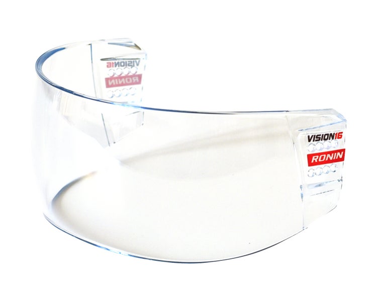 Ronin X3-XL PRO Hockey Visor (MOD-Straight-Cut) Clear - NEW!!! NO ...