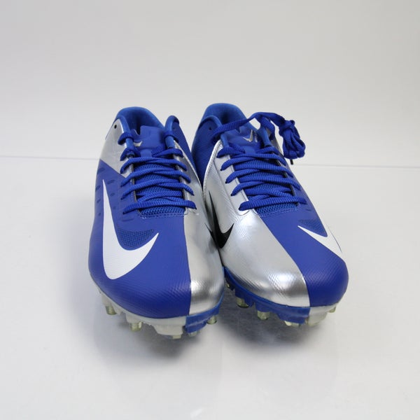 Nike Football Cleat Men's Blue/Silver New without Box 12.5 ...