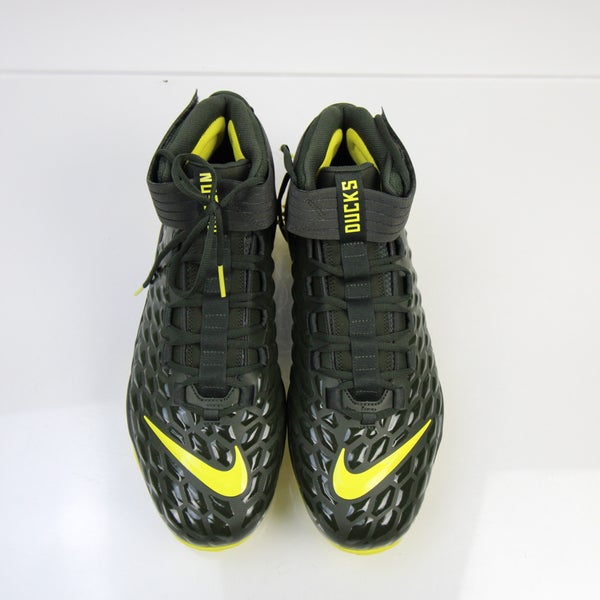Oregon Ducks Nike Football Cleat Men's Olive/Yellow New 18 ...