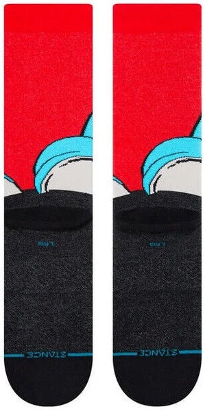 Stance x Batman DC Comics Comic Book Crew Socks Large Men's 9-13 ...