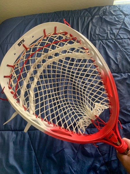 STX Eclipse 2 Goalie Head Strung Red Fade | SidelineSwap | Buy and Sell ...