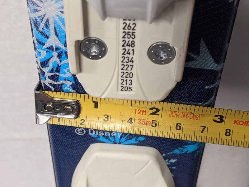 Rossignol Disney Frozen Skis w/Look Bindings Size 122 Cm Color Blue ...