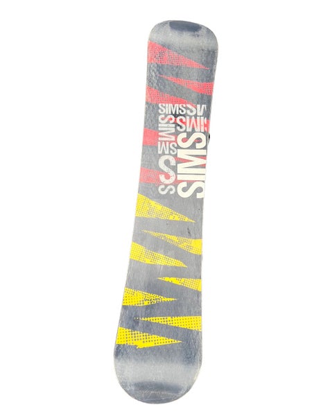 Used Sims Quest 163 Cm Mens Snowboard With Sims Bindings | SidelineSwap ...