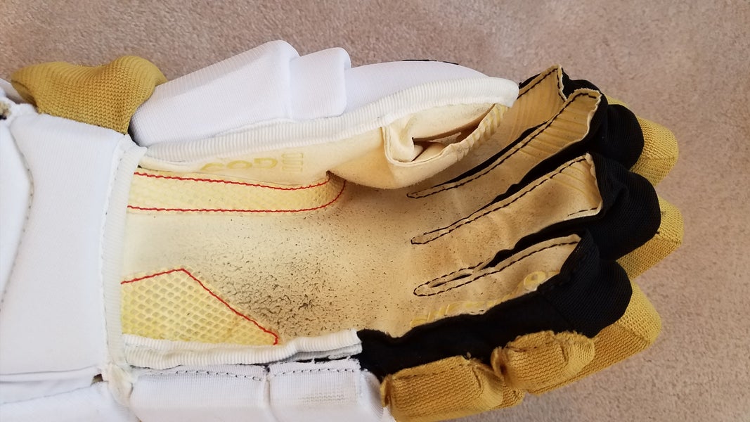 Used Sher-Wood Code III Gloves Vegas Knights 15" Pro Stock ...