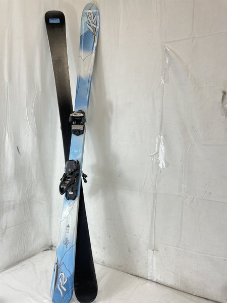 Used K2 Luna 160 Cm Women's Downhill Ski Combo W Marker Squire Bindings ...