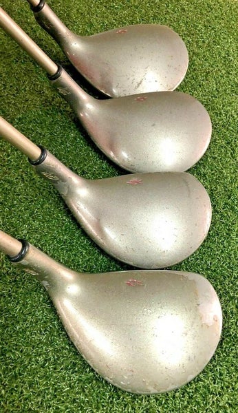 Nancy Lopez Golf Wood Set D,3,5,7 Woods Ladies Graphite NEW GRIPS ...