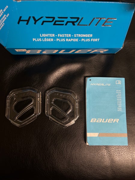 Bauer Hyperlite Helmet Blue SM/MD Very Lightly Used Basically New ...