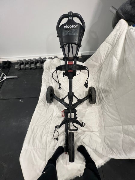 Black Clicgear Push Cart | SidelineSwap | Buy and Sell on SidelineSwap