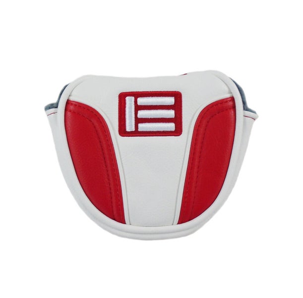 NEW Evnroll Red/White Magnetic Small Mallet Putter Headcover ...