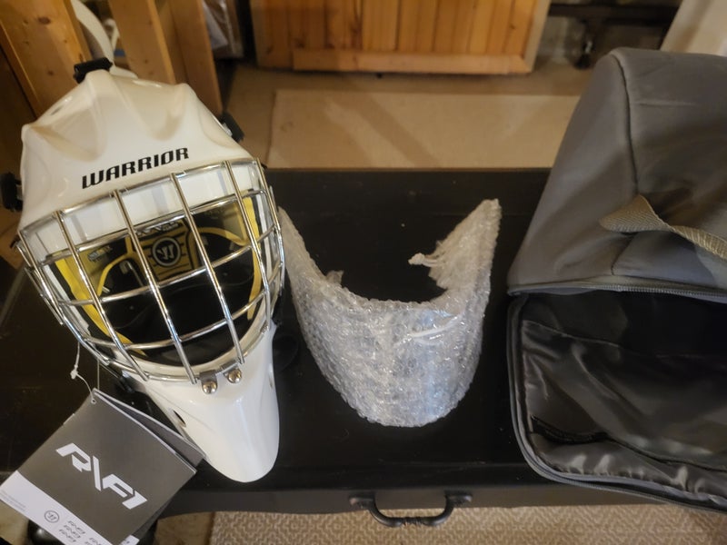 Senior New Warrior Goalie Mask | SidelineSwap | Buy and Sell on ...